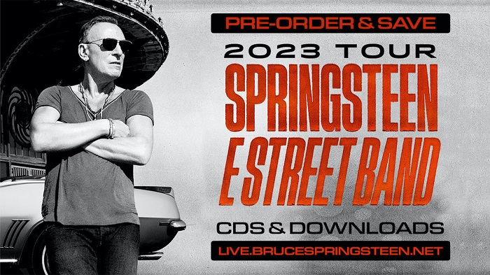Bruce Springsteen will offer live recordings for each show on 2023 tour
