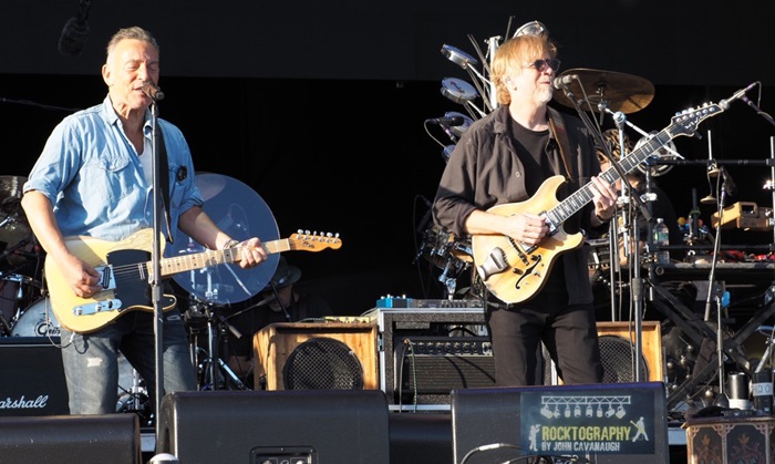 Springsteen jams with Trey Anastasio Band at Sea.Hear.Now (WATCH VIDEO)